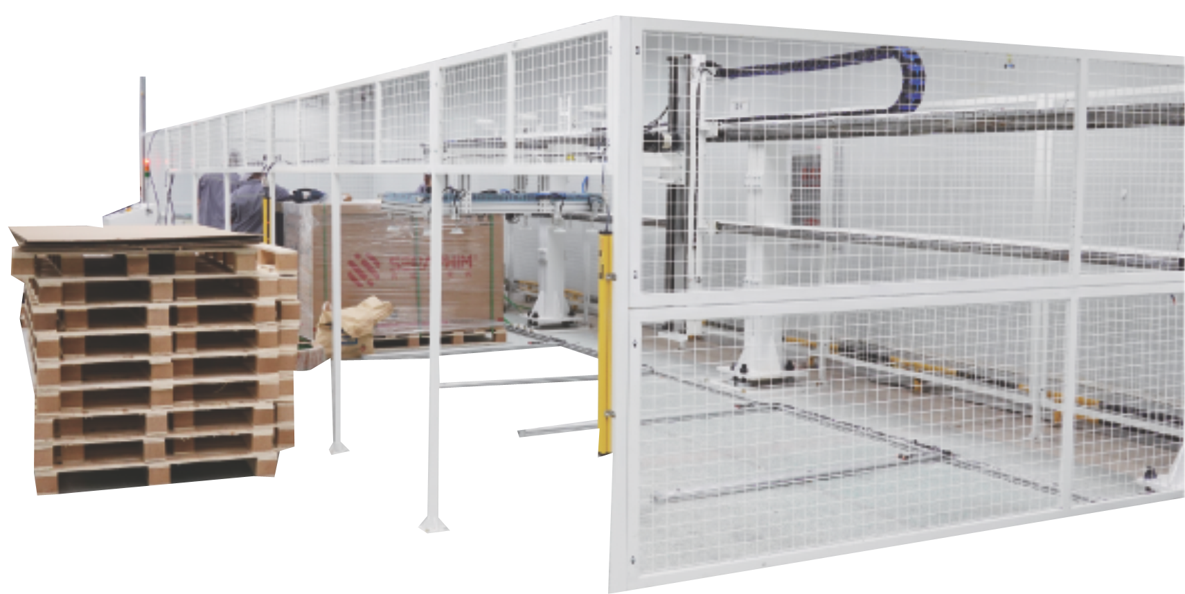 Automatic sorting - Solar Module Line Automation