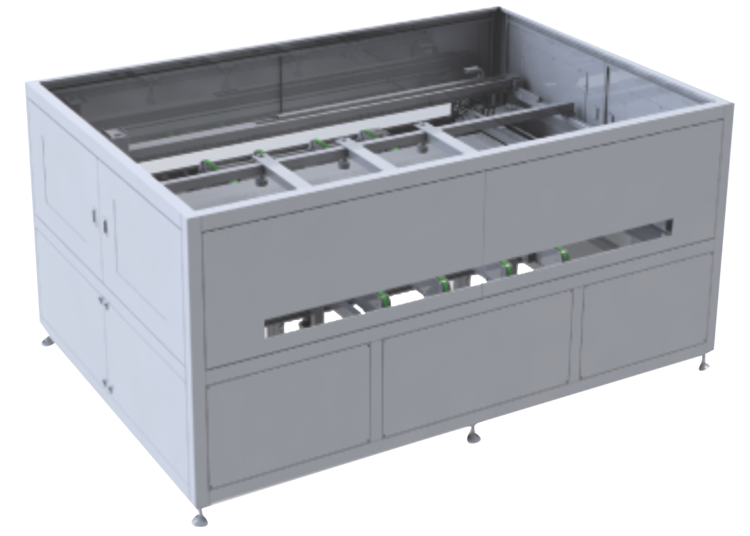 Edge bonding machine - Solar Module Line Automation